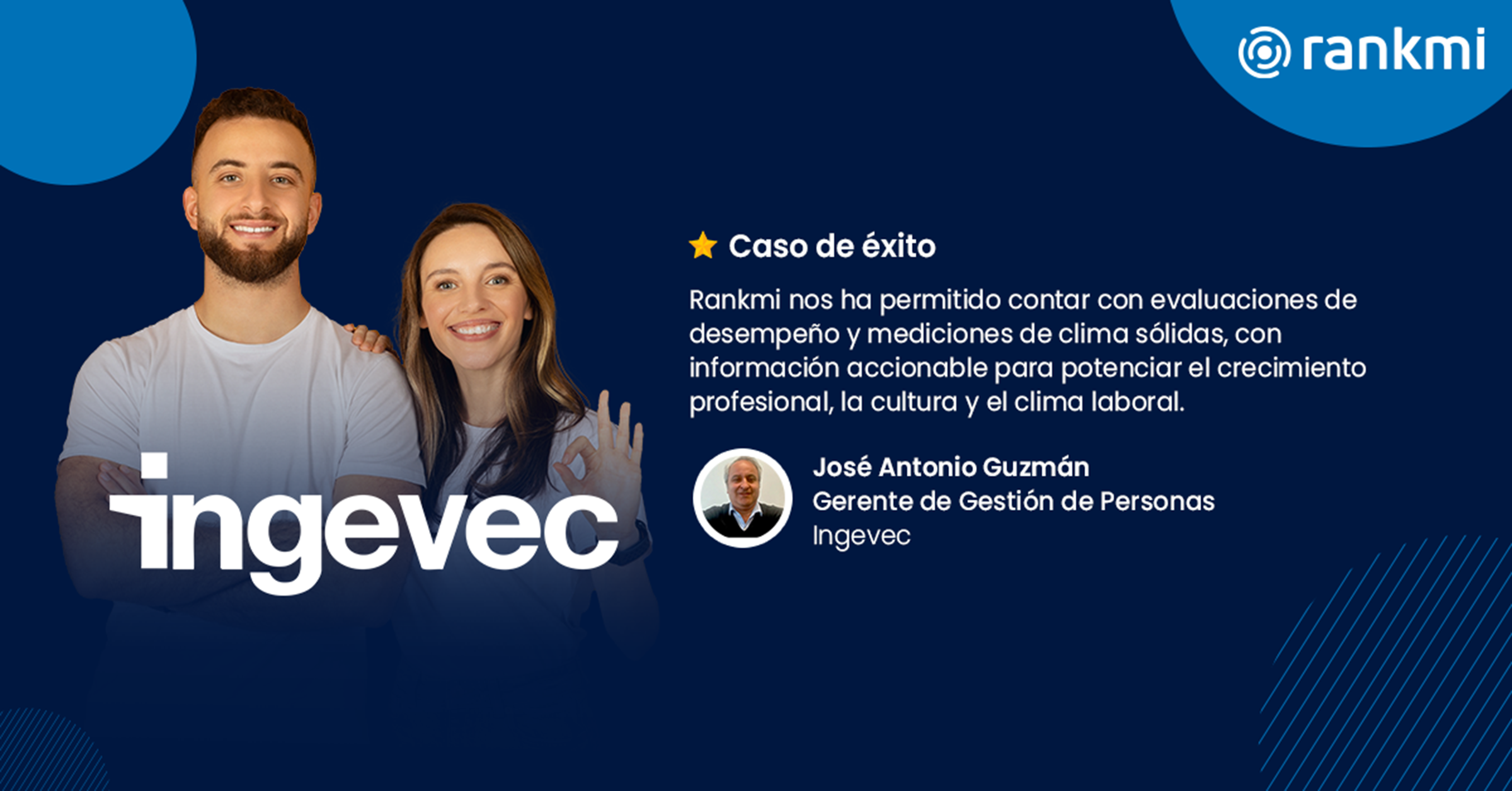 Caso de éxito | Ingevec | Rankmi Software de RRHH